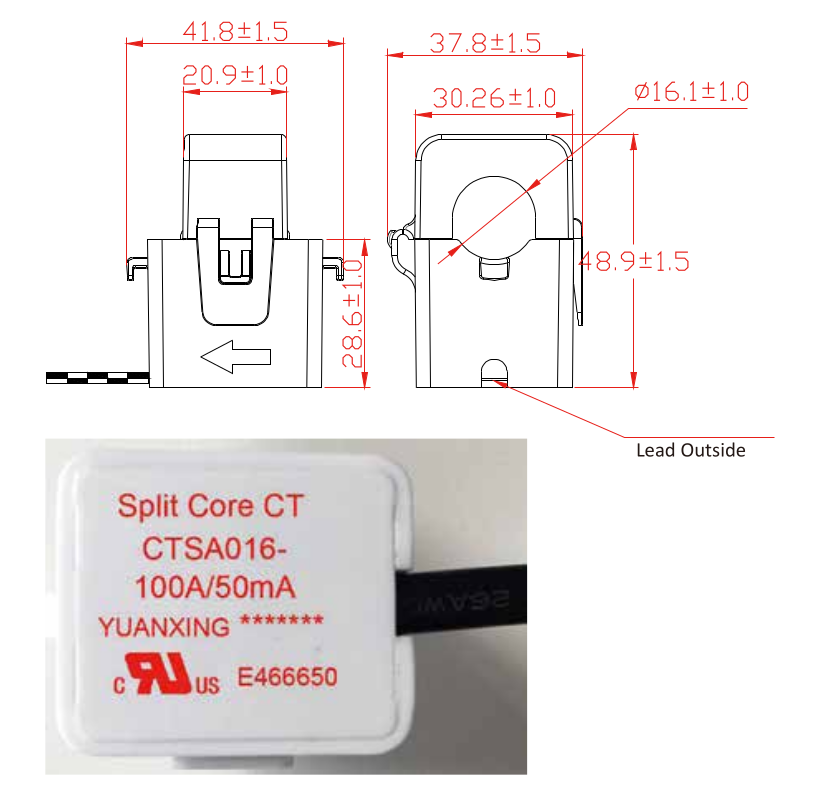 Deye CT Stromwandler – solentriq